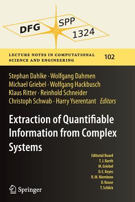 Extraction of Quantifiable Information from Complex Systems (Lecture ...