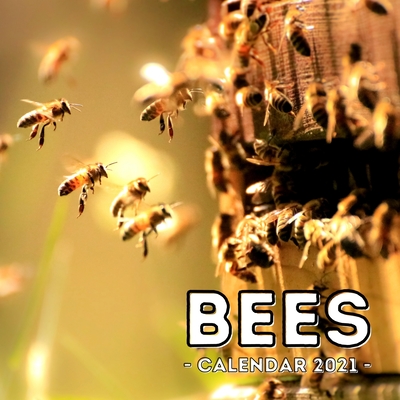 Bees Calendar 2021: 16-Month Calendar, Cute Gift Idea For Bee Lovers ...