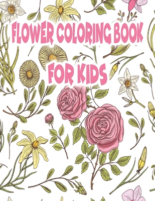 Simple Flower Coloring Book Pages