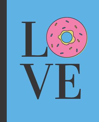 Cute Love Donut School Composition Notebook (Cool Covers: School ...