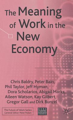 The Meaning of Work in the New Economy (Future of Work) | mitpressbookstore