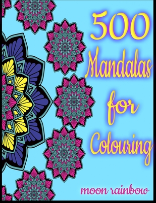 500 mandalas for coloring: mandalas adult coloring book (Paperback ...