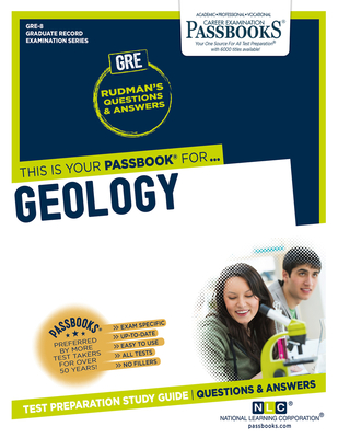 Geology (GRE-8): Passbooks Study Guide (Graduate Record Examination Series #8) | Hooked