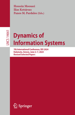 Dynamics of Information Systems: 7th International Conference, Dis 2024 ...