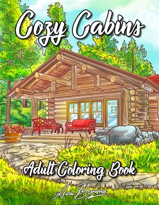 log cabin coloring pages for kids