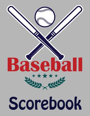 Baseball Scorebook: 100 Basic Scorecards For Baseball (8.5 x 11 ...