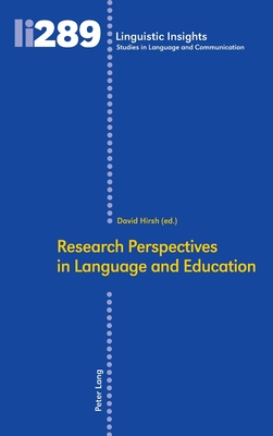 Research Perspectives in Language and Education (Linguistic Insights ...
