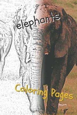 Asian Elephant Coloring Pages