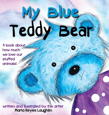 Blue Teddy Bear Drawing