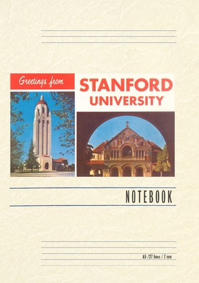 Vintage Lined Notebook Greetings from Stanford (Paperback) | Children's ...