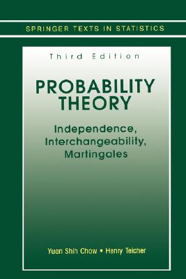 Probability Theory (Springer Texts in Statistics) | mitpressbookstore