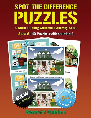 Spot the Difference Puzzles - Book 6: A Brain Teasing Children's ...