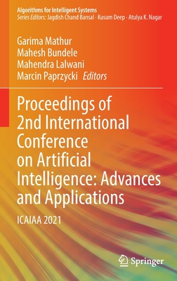 Proceedings of 2nd International Conference on Artificial Intelligence: Advances and ...