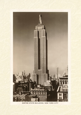 Vintage Lined Notebook Empire State Building, New York City (Paperback ...