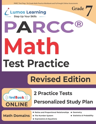 PARCC Test Prep: 7th Grade Math Practice Workbook and Full-length ...