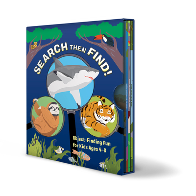 Search Then Find! 3 Book Box Set: Object-Finding Fun for Kids Ages 4-8 ...
