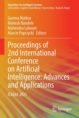 Proceedings of 2nd International Conference on Artificial Intelligence: Advances and ...