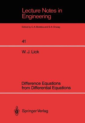 Difference Equations from Differential Equations (Lecture Notes in ...