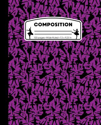 Lavender Wide Ruled Composition Notebook