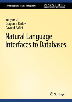 Natural Language Interfaces to Databases (Synthesis Lectures on Data ...