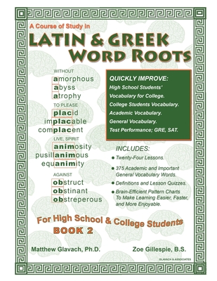 Latin & Greek Word Roots, Book 2 (Paperback) | Malaprop's Bookstore/Cafe