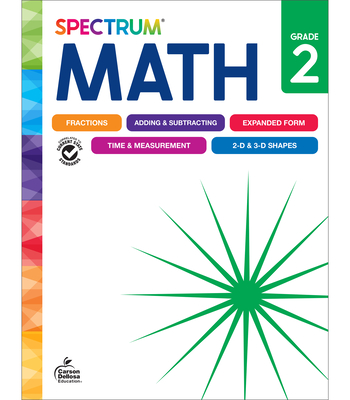 Spectrum Math Workbook, Grade 2 | mitpressbookstore