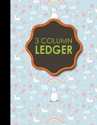 3 Column Ledger: Appointment Book, Accounting Ledger For Kids, Business ...