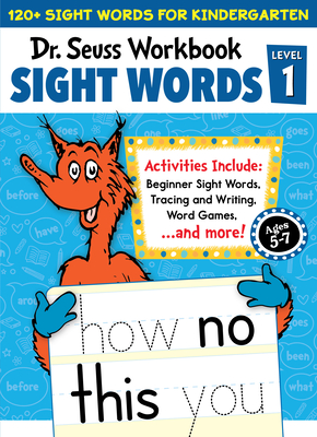 Dr. Seuss Sight Words Level 1 Workbook: A Sight Words Workbook for ...