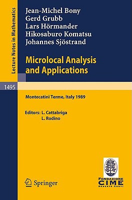 Microlocal Analysis and Applications | mitpressbookstore