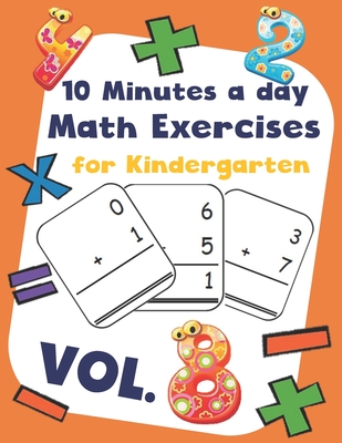10 Minutes a day Math Excercise for Kindergarten Vol.8: 30 Days of Math ...