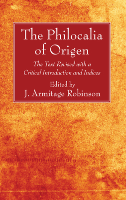 The Philocalia of Origen | mitpressbookstore