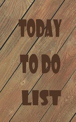 Today to do list: Things to do checklist, Daily check list 5x8 inch 110 ...