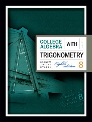 College Algebra with Trigonometry (Hardcover) | Children's Book World