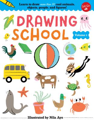 Drawing School, Volume 4: Learn to Draw More Than 50 Cool Animals ...