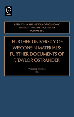Further University of Wisconsin Materials: Further Documents of F ...