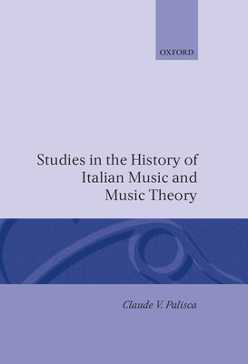 Studies in the History of Italian Music and Music Theory | Hooked