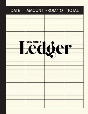 Blank Ledger Book