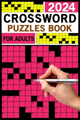 2024 Crossword Puzzles Book For Adults: Large Print 84 Puzzles With ...