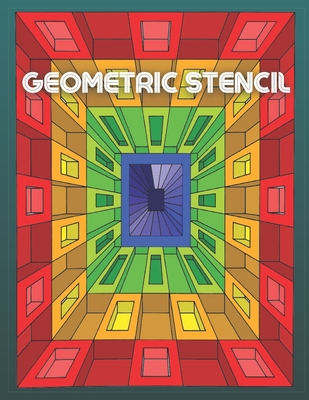 Geometric Stencil: coloring book adults for sets relaxation simple ...