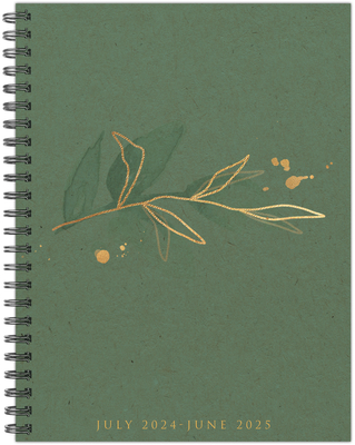 Ivy Green Academic July 2024 - June 2025 6.5 X 8.5 Softcover Planner ...