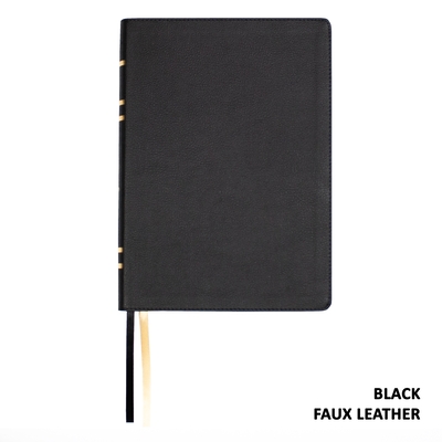 Lsb Giant Print Reference Edition, Paste-Down Black Faux Leather ...