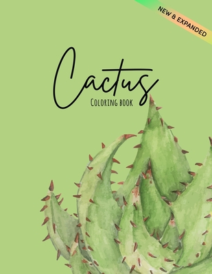 Cactus Coloring Book: Excellent Stress Relieving Coloring Book for ...