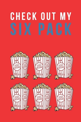 Check Out My Six Pack: FUNNY PUN NOTEBOOK: RED 120 page 6x9 inches ...