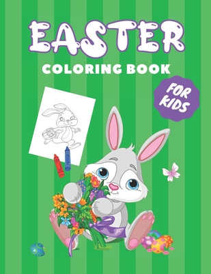 Easter Coloring Book for Kids: Easter Gift for Kids Ages 4-8 (Paperback ...