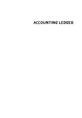 Accounting Ledger Book: 120 pages - 7x10 inch - Payment and Deposit ...