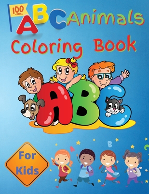 ABC Animals Coloring Book For Kids: Preschool Book for Toddlers, Boys ...