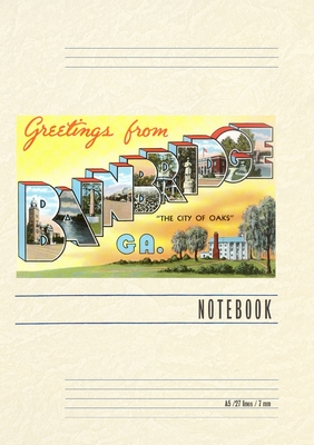 Vintage Lined Notebook Greetings from Bainbridge (Paperback) | Harvard ...
