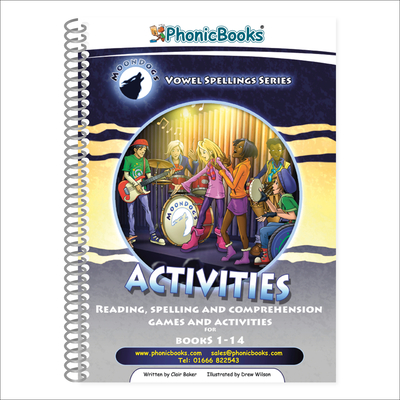 Phonic Books Moon Dogs Set 3 Vowel Spellings Activities: Photocopiable ...
