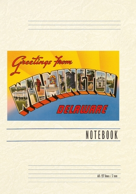 Vintage Lined Notebook Greetings from Wilmington (Paperback) | Children ...