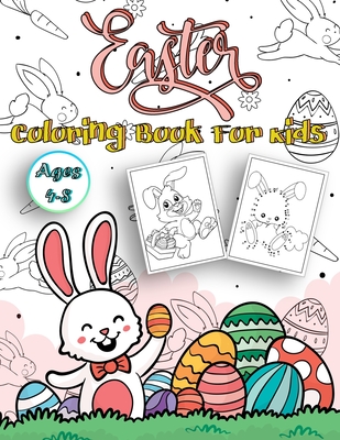 Easter Coloring Book For Kids Age 4-8: Funny Easter Day Coloring Book ...